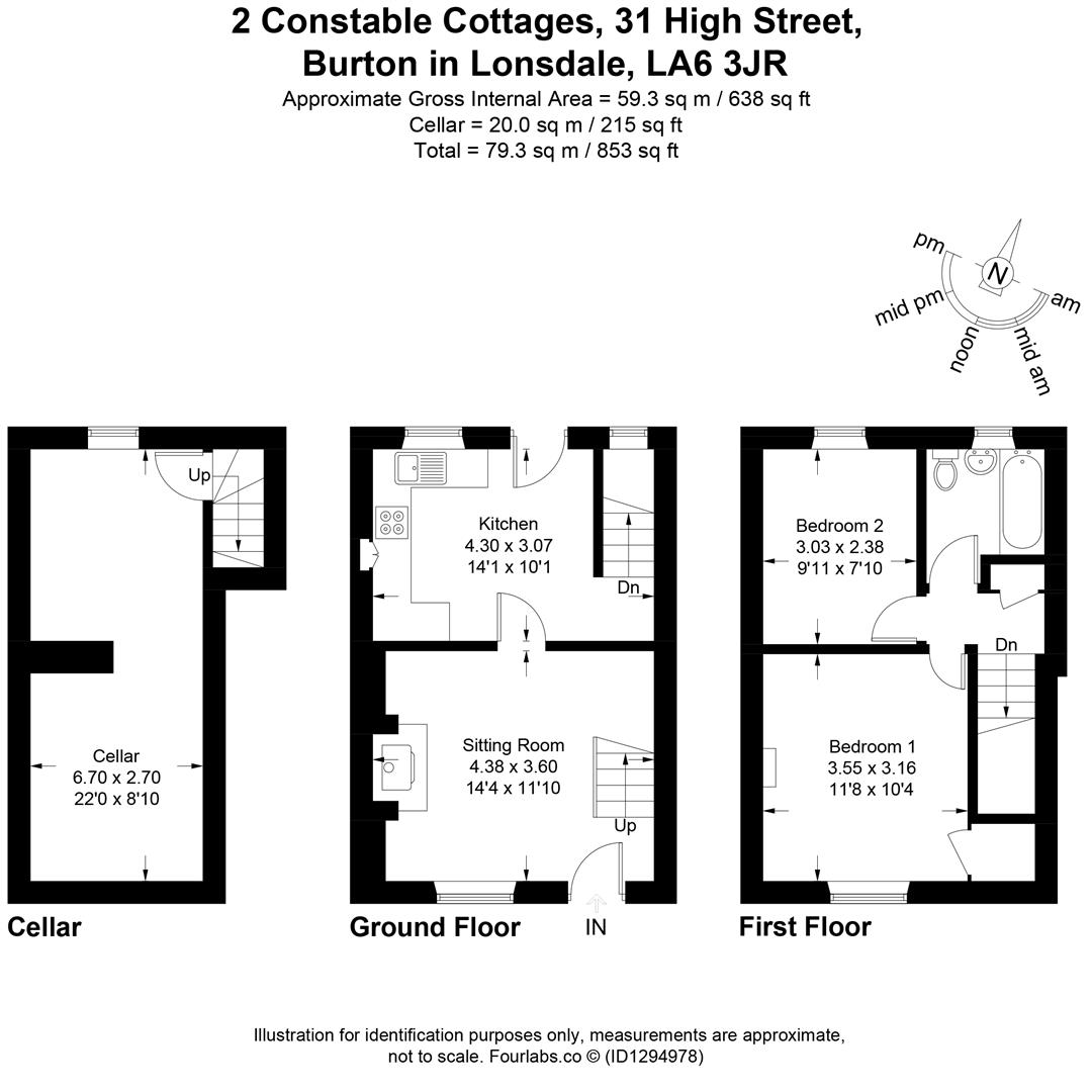 2 Constable Cottages, 31 High Street, Burton In Lonsdale - Davis & Bowring